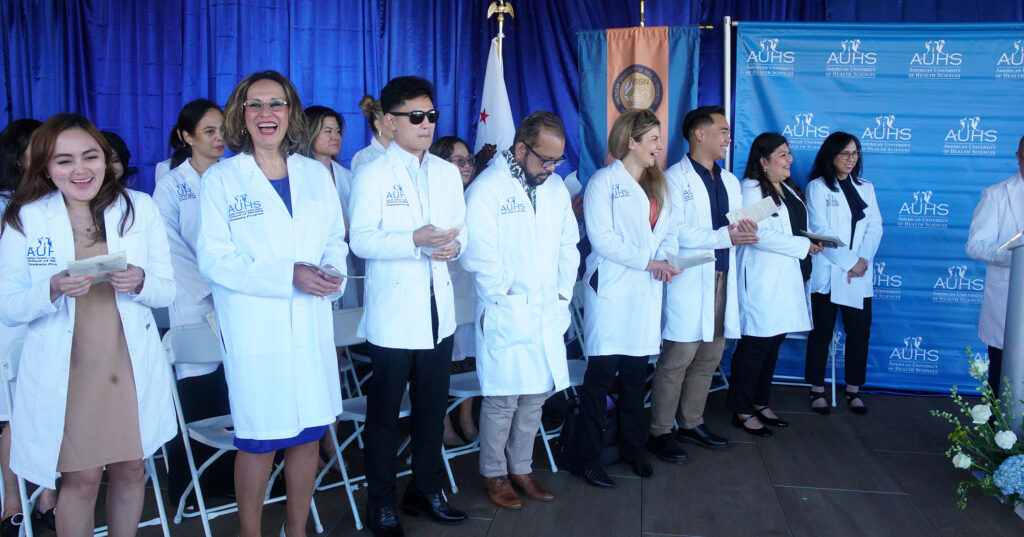White Coat Ceremony for Nurse Practitioner Students - AUHS News