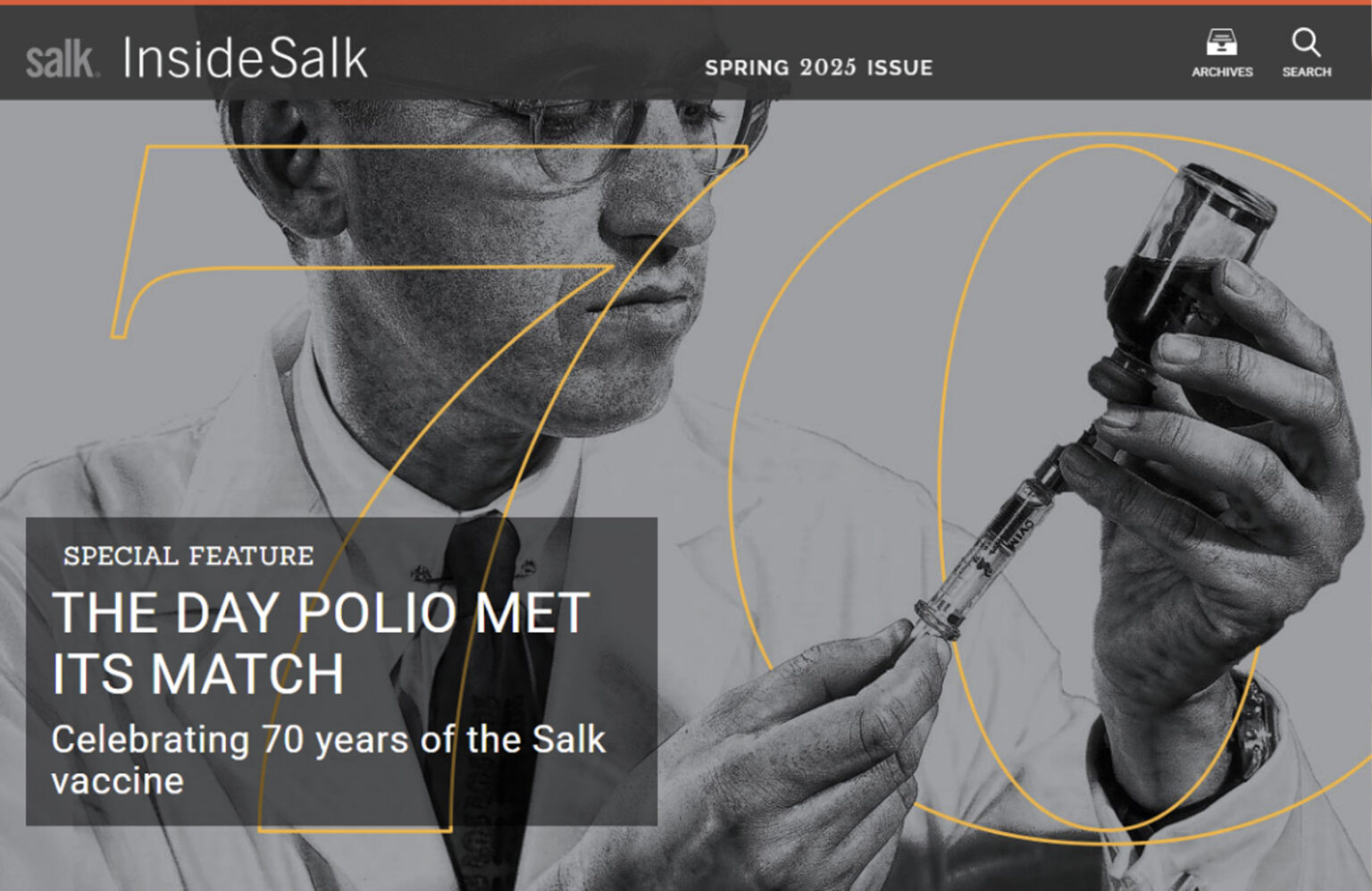 The Polio Vaccine Is 70 Years Old: From a Historic Breakthrough to ...